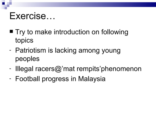 5 para essay structure | PPT