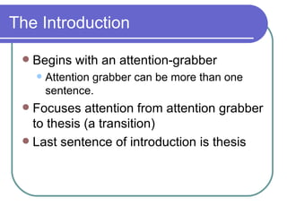 5 Paragraph Essay Construction | PPT