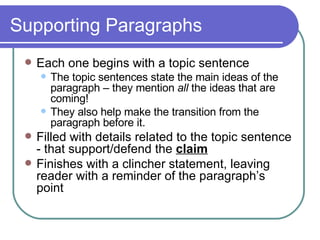 5 Paragraph Essay Construction | PPT