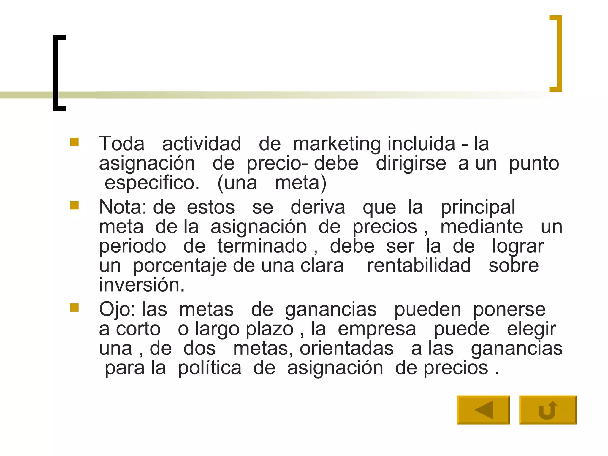 5 PASOS PARA DETERMINAR EL PRECIO DE UN PRODUCTO | PPT | Sales | Business