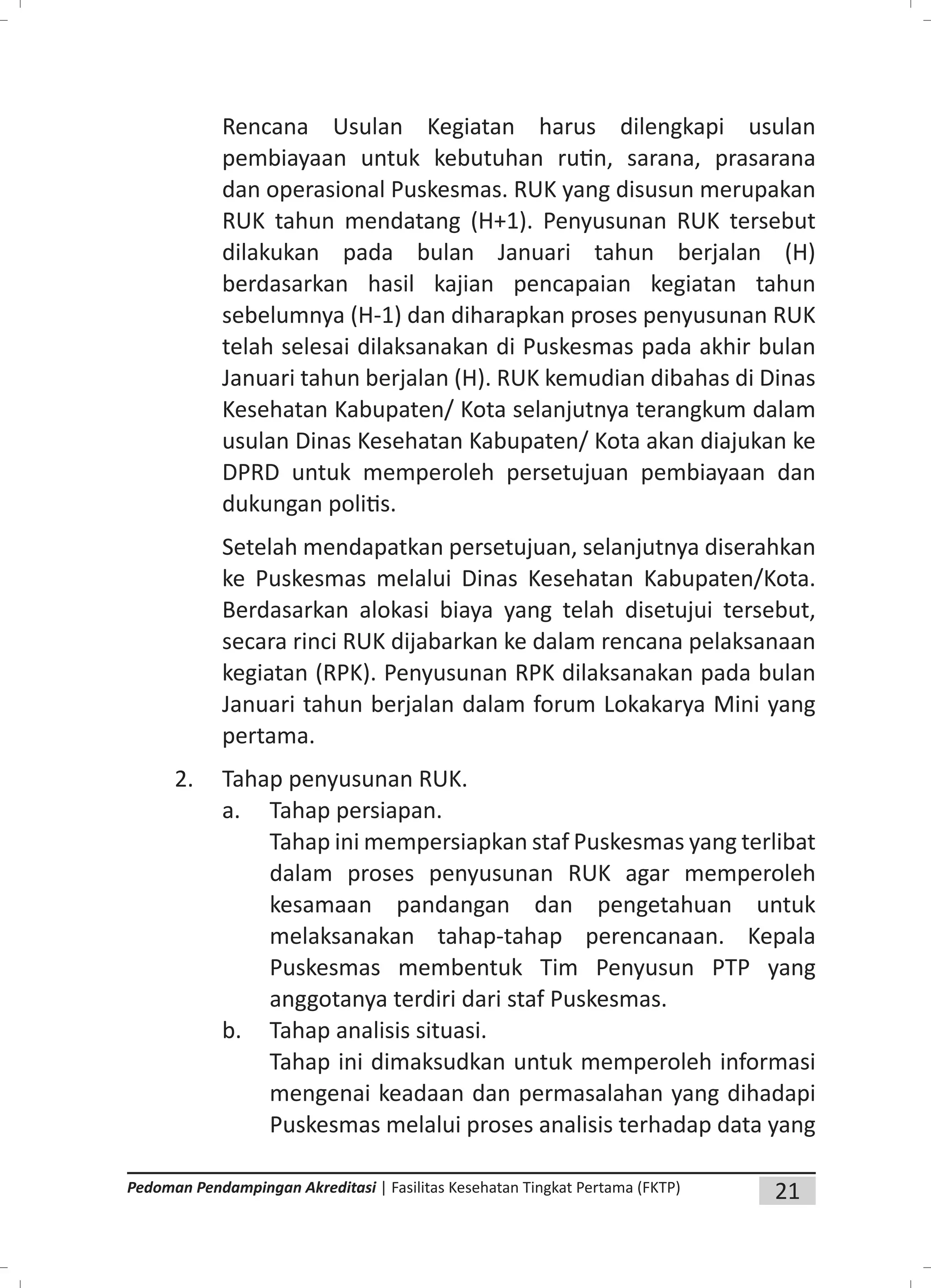 Pedoman penyusunan dokumen akreditasi | PDF