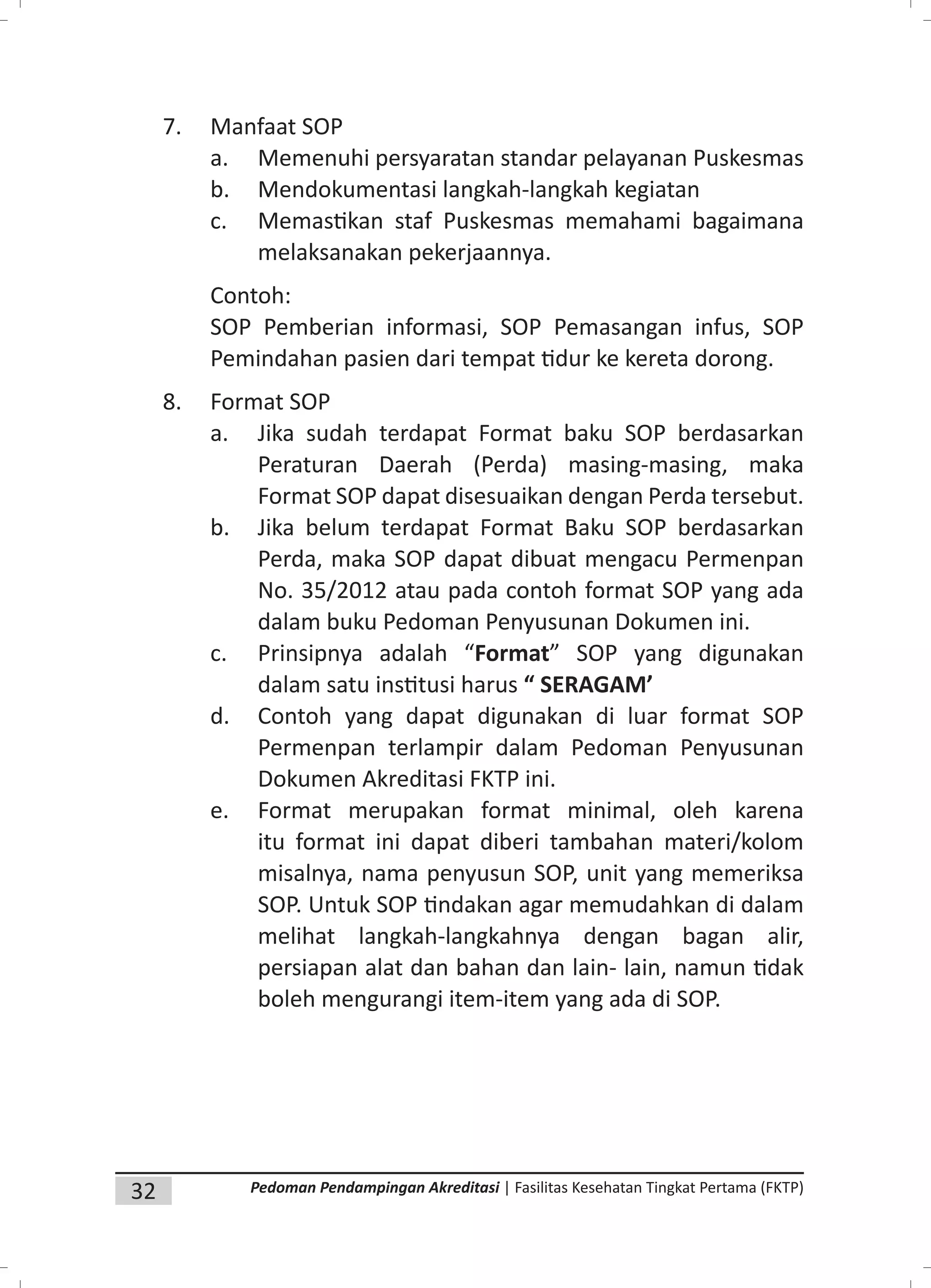 Pedoman penyusunan dokumen akreditasi | PDF