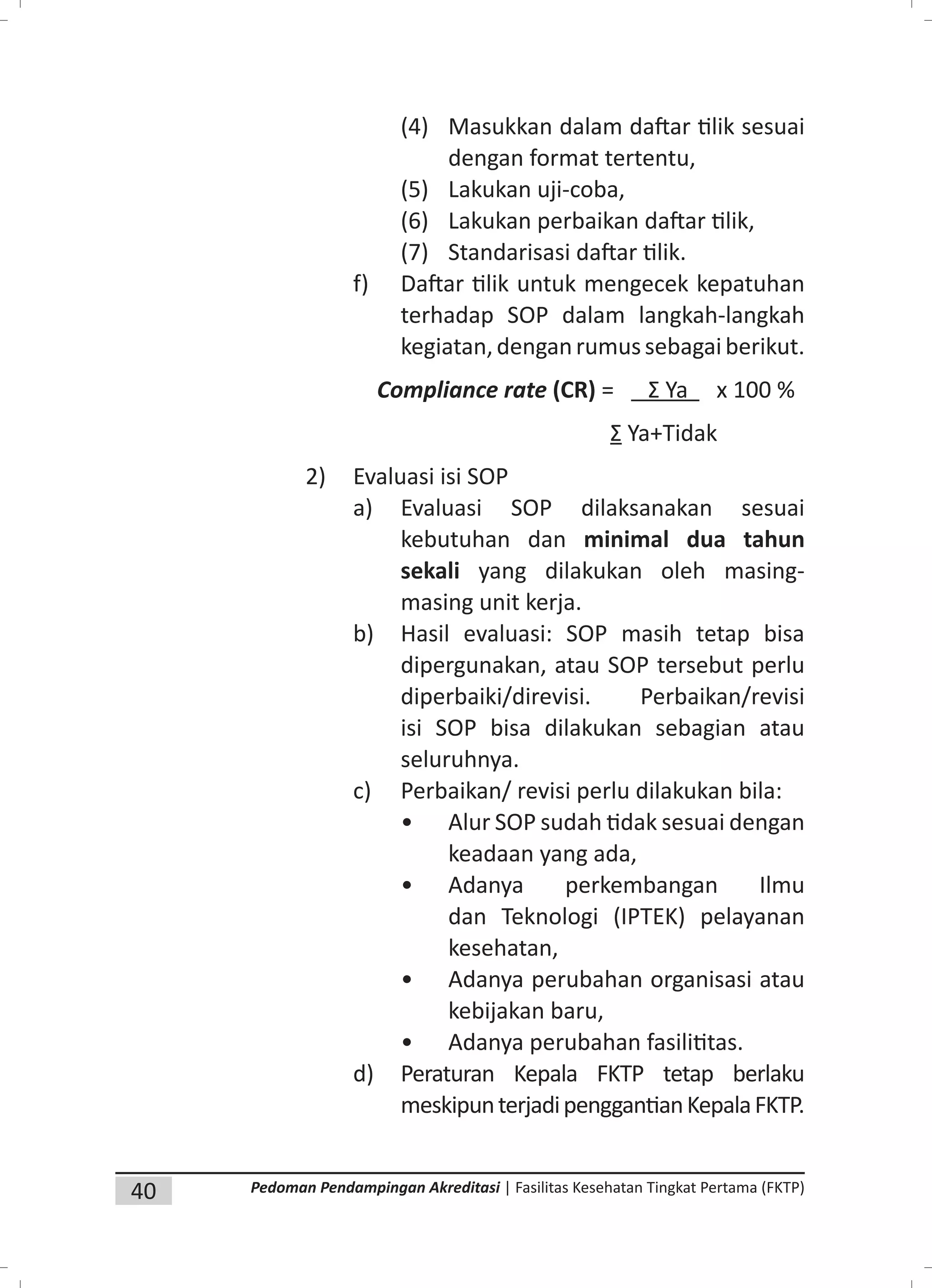 Pedoman penyusunan dokumen akreditasi | PDF