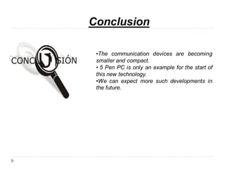 5-pen-pc- technolgy presentation of technical seminar | PDF | Computer Peripherals | Computing