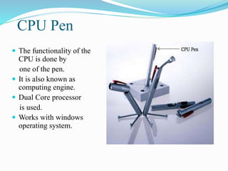 5 pen-pc-technology-powerpoint-presentation.ppt (1) | PPTX | Computer Peripherals | Computing