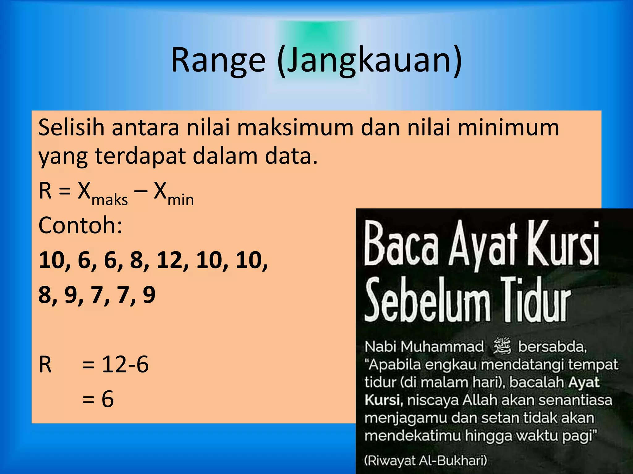 ukuran penyebaran data | PPTX