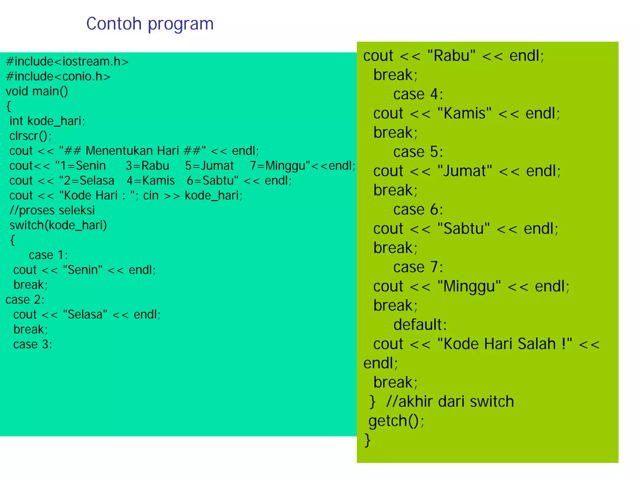 Pernyataan if-else dalam C++ | PDF