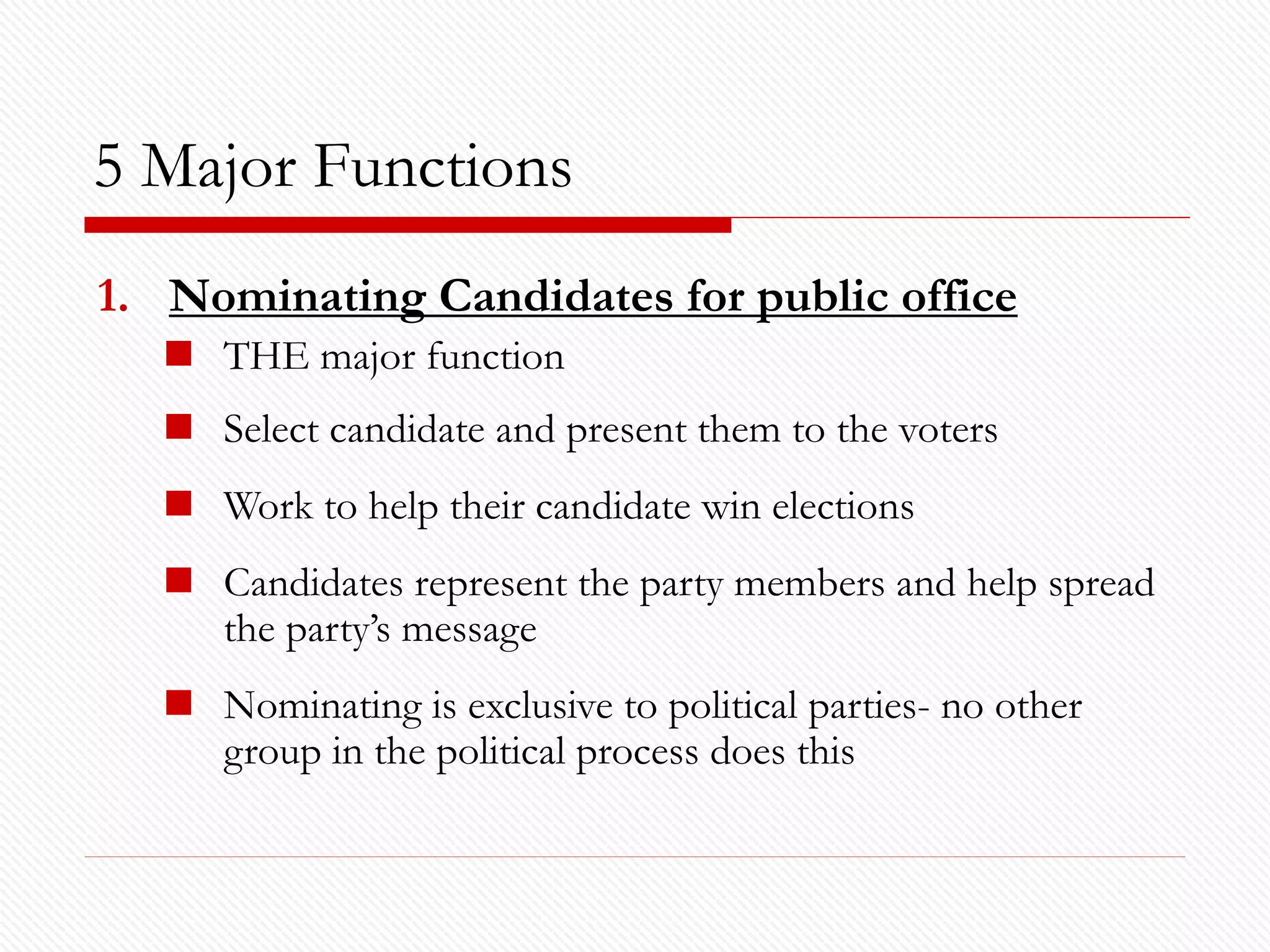 5 political parties | PPT