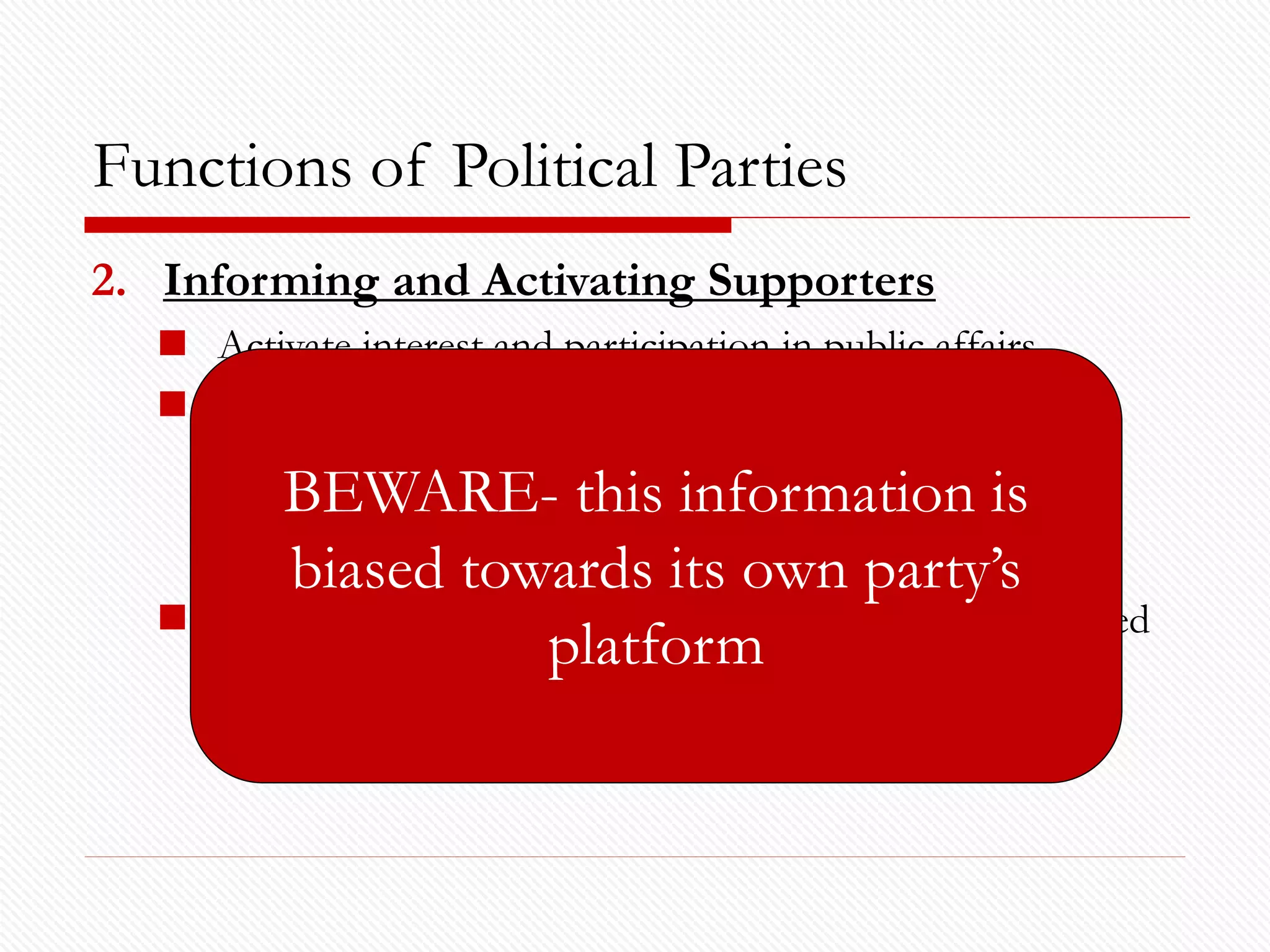 5 political parties | PPT
