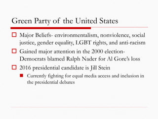 5 political parties | PPT
