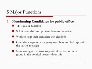 5 political parties | PPT