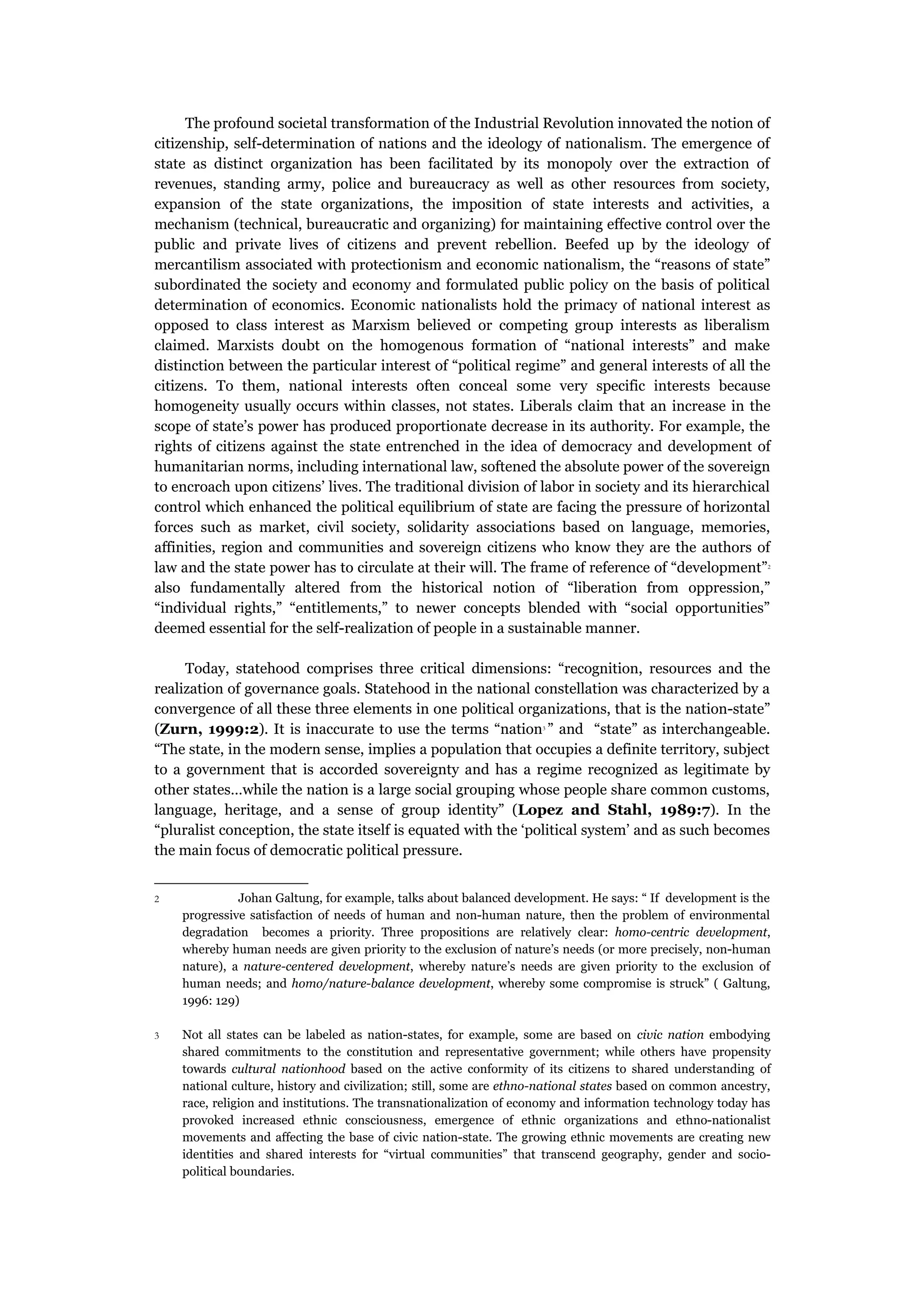 5 political theories | DOC