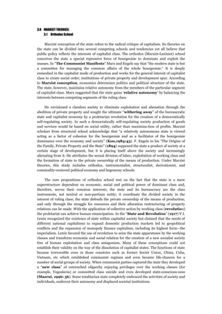 5 political theories | DOC | Civic affairs | Politics