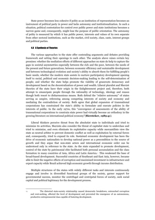 5 political theories | DOC | Civic affairs | Politics