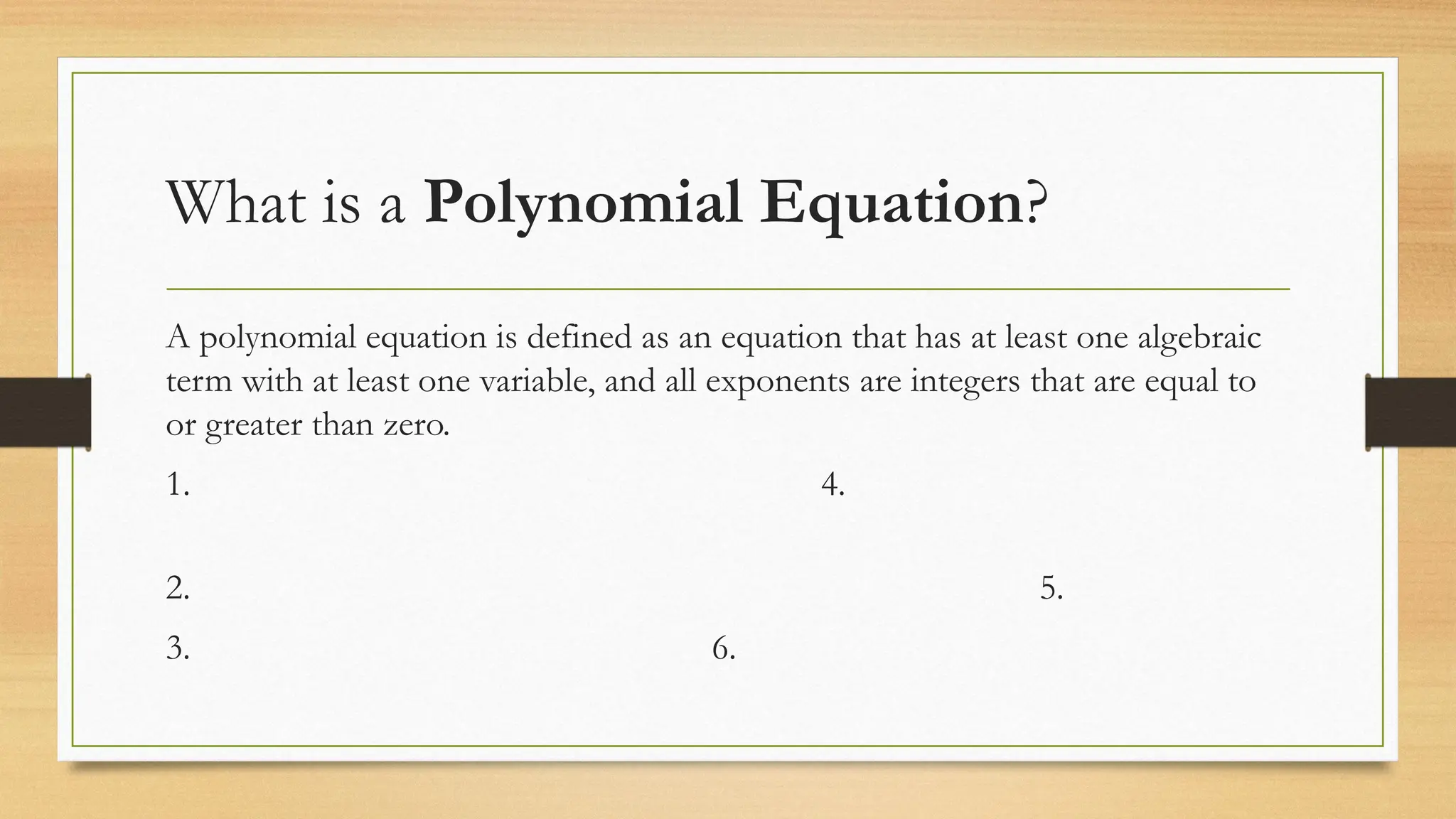 5-Polynomial Equation mathematics 10.pptx