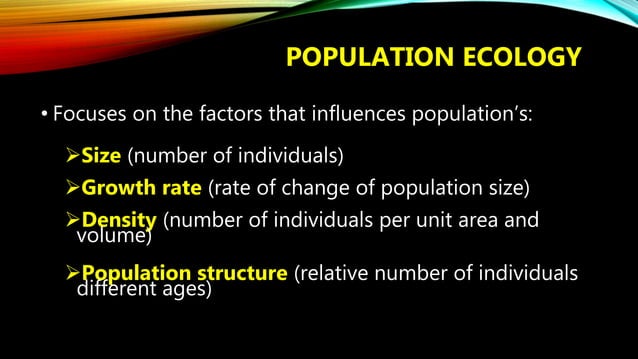 ENVI 5 population FINAL | PPT