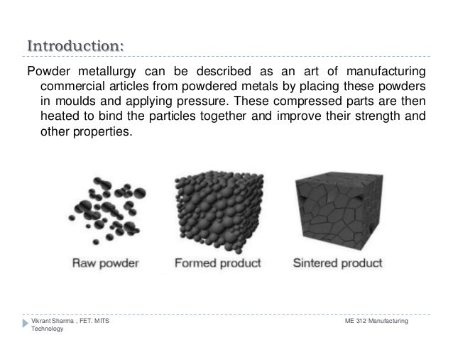 5. powder metallurgy