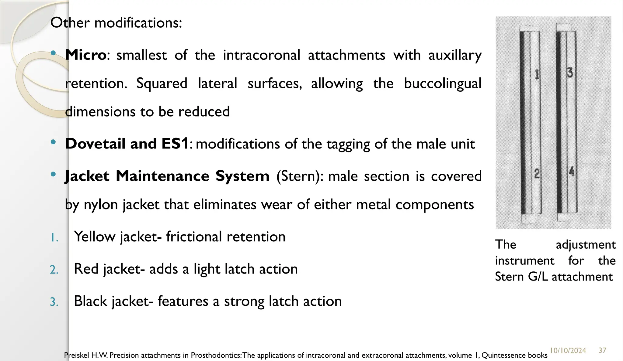 5-Precision attachments.pptx dentistry NDS | PPTX