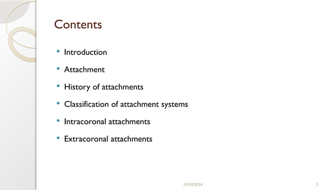 5-Precision attachments.pptx dentistry NDS | PPTX