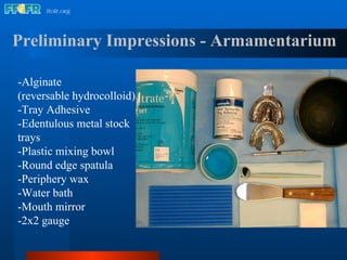 5.preliminary impressions | PPT