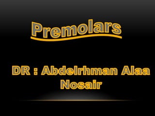 premolar | PPT