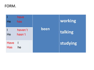 5 present-perfect-continuous-simple | PPT