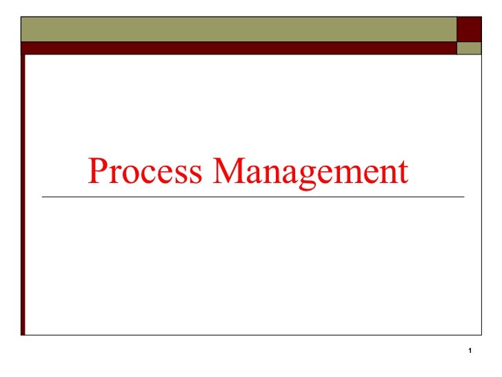 process management