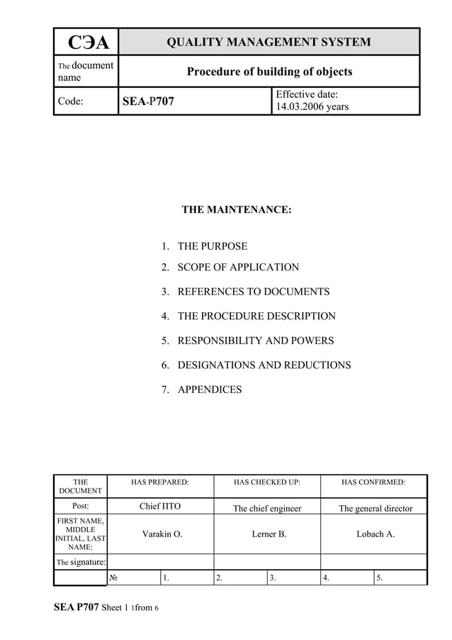5. project execution procedure | PDF
