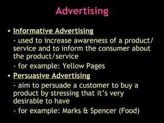 Promotion Slides | PPT | Marketing and Advertising | Business