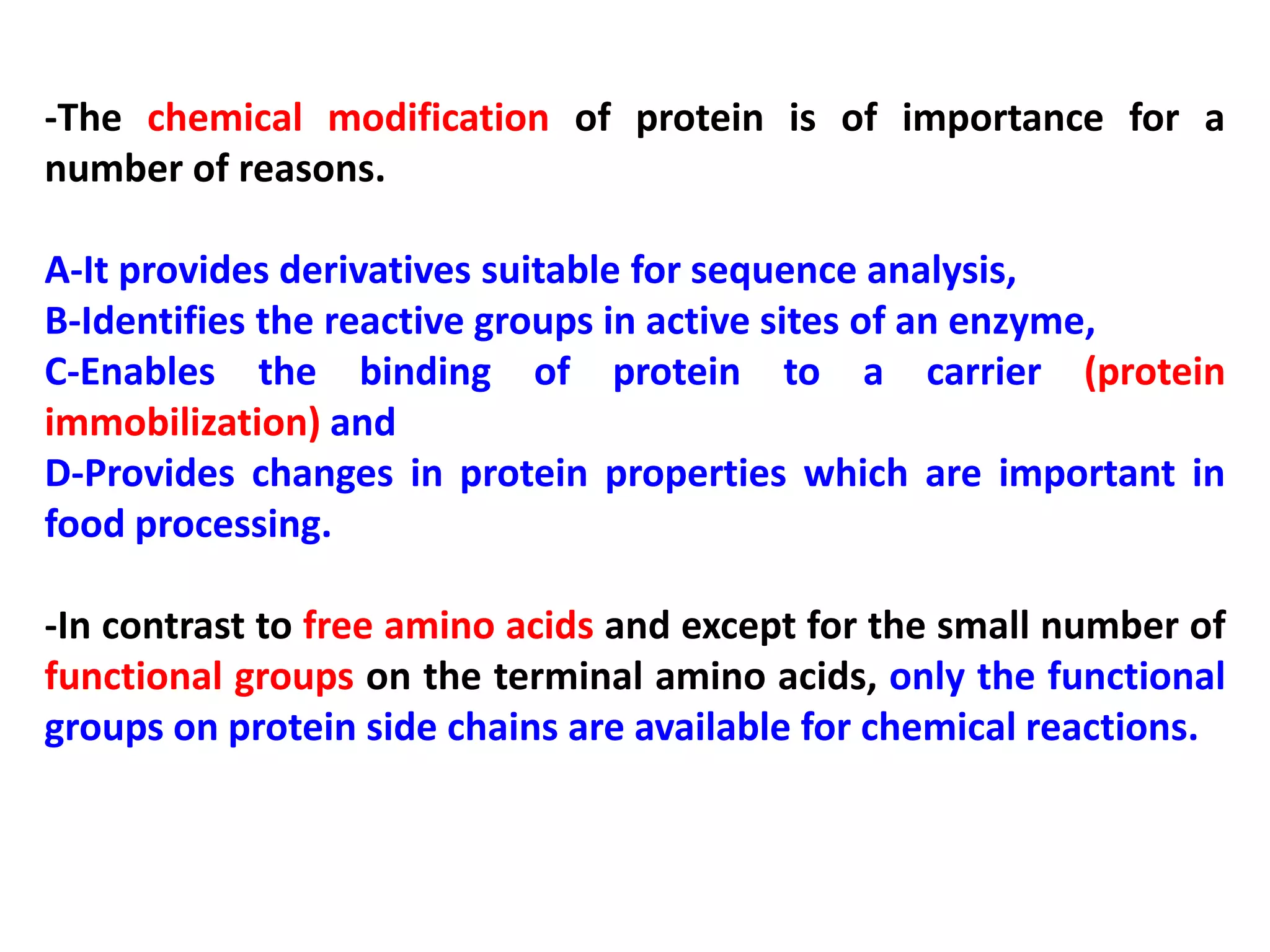 Physico-chemcial Properties of proteins | PDF
