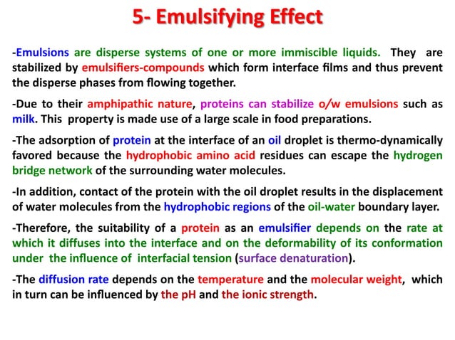 Physico-chemcial Properties of proteins | PDF | Chemistry | Science