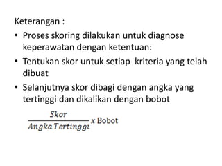 5. proses skoring kep. keluarga | PPTX