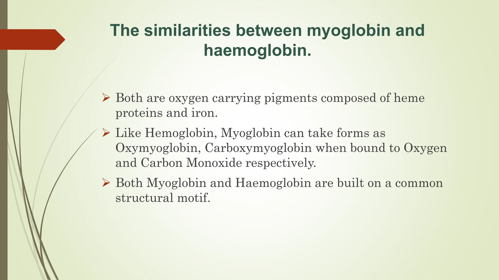 5 - Proteins, hemoglobin & myoglobin.pptx