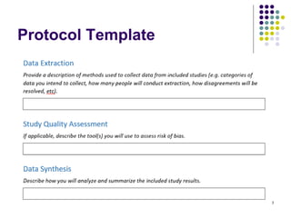 Protocol for systematic literature review | PPTX