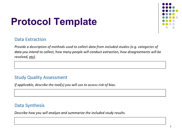 Protocol for systematic literature review | PPTX