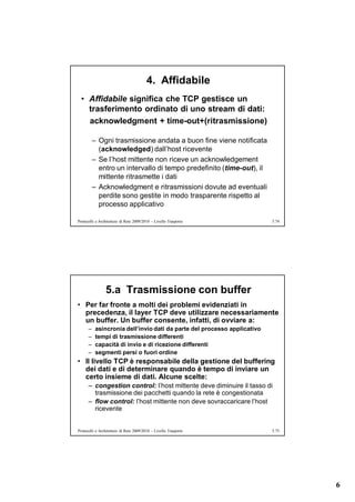 5 Protocolli Trasporto Parte2 | PDF
