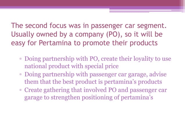 PT pertamina lubricant oil | PPTX
