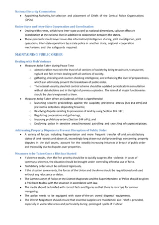 5 public order | DOCX | Law