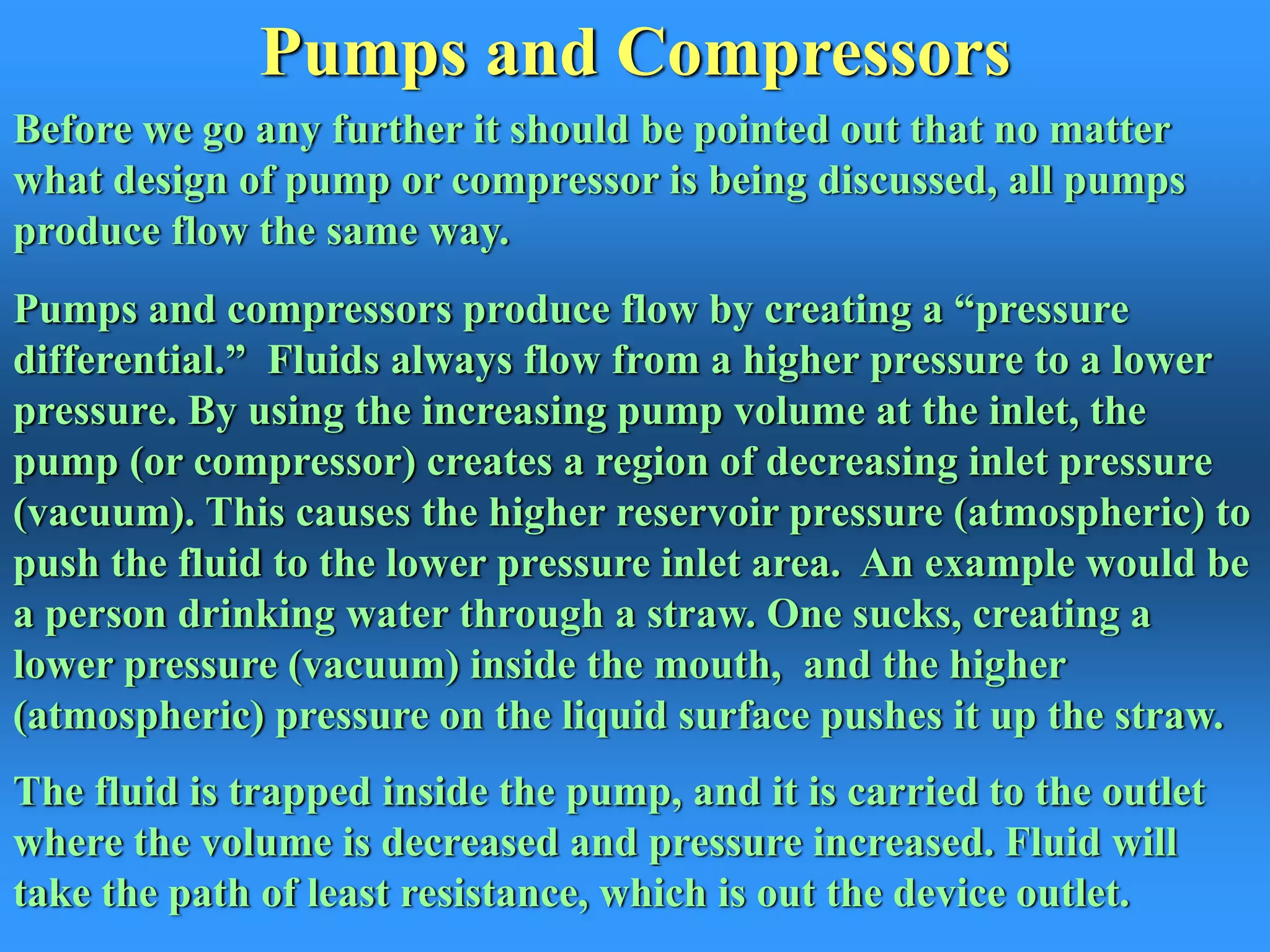 pump and compressors | PDF
