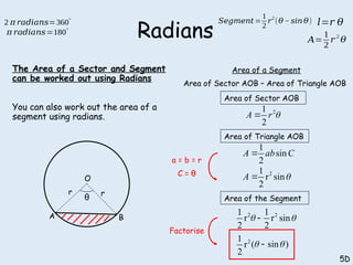 PURE MATH AS LEVEL Radians EXPLAINED IN DETAIL | PPTX