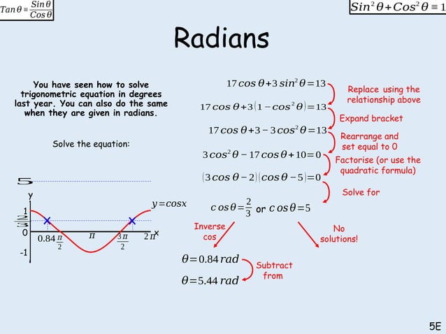PURE MATH AS LEVEL Radians EXPLAINED IN DETAIL | PPTX
