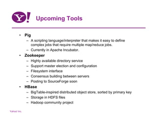 Petabyte scale on commodity infrastructure | PPT