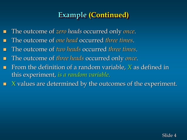 5 random variables | PPTX