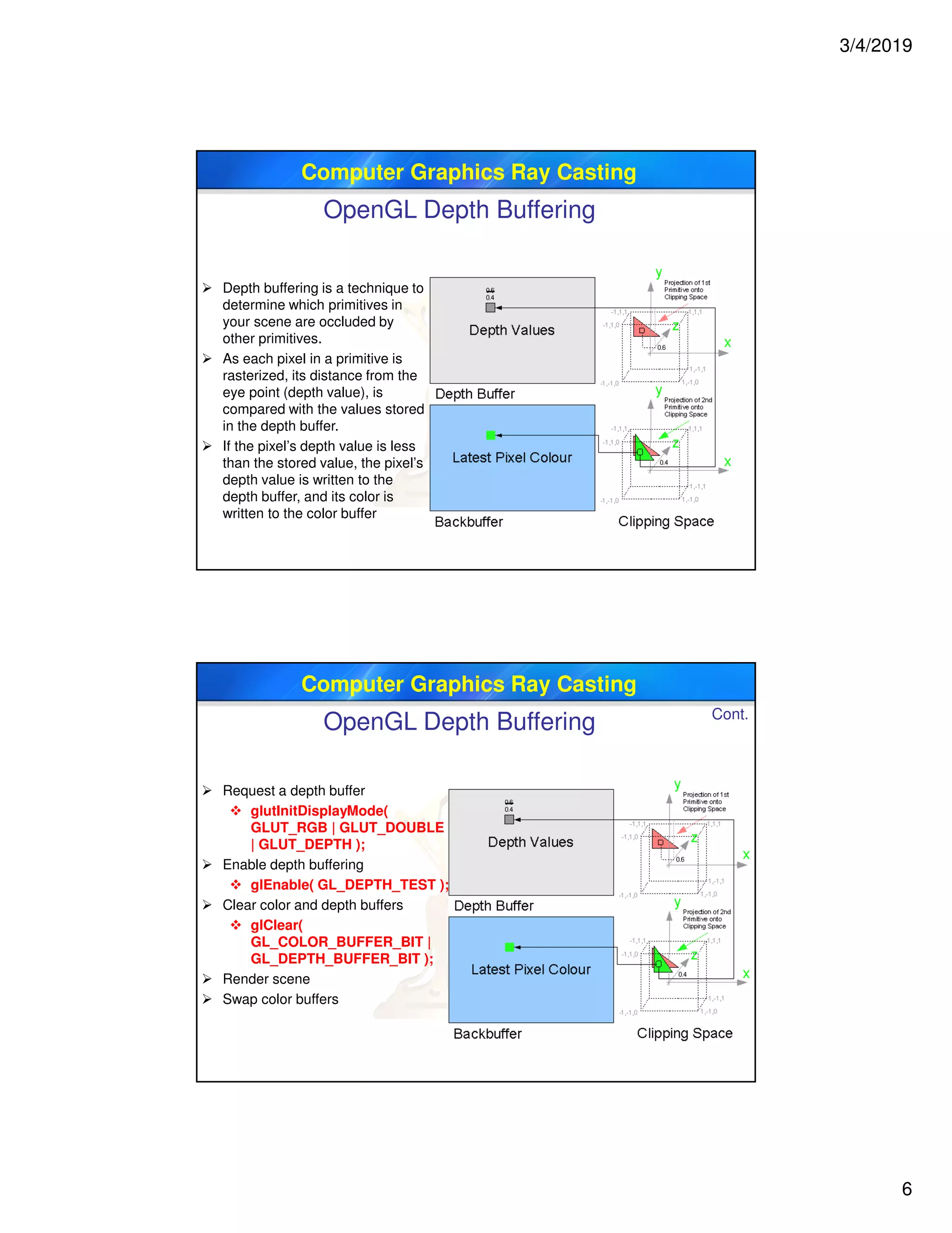 5 ray casting computer graphics | PDF