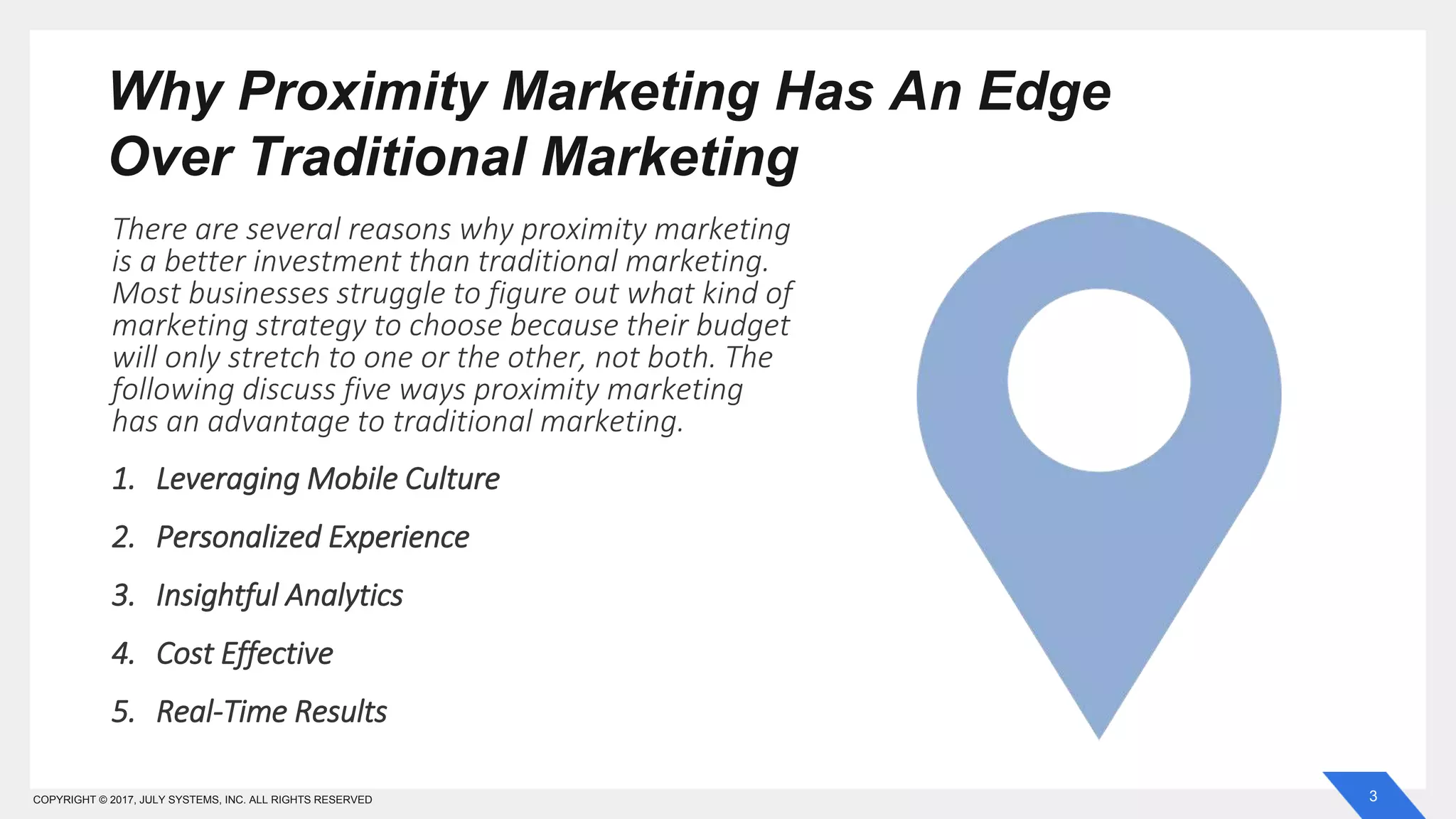 5 Reasons Why Proximity Marketing is Better Than Traditional Marketing ...