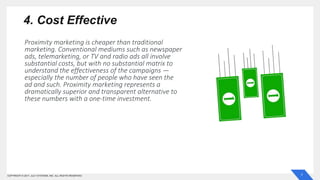 5 Reasons Why Proximity Marketing is Better Than Traditional Marketing ...