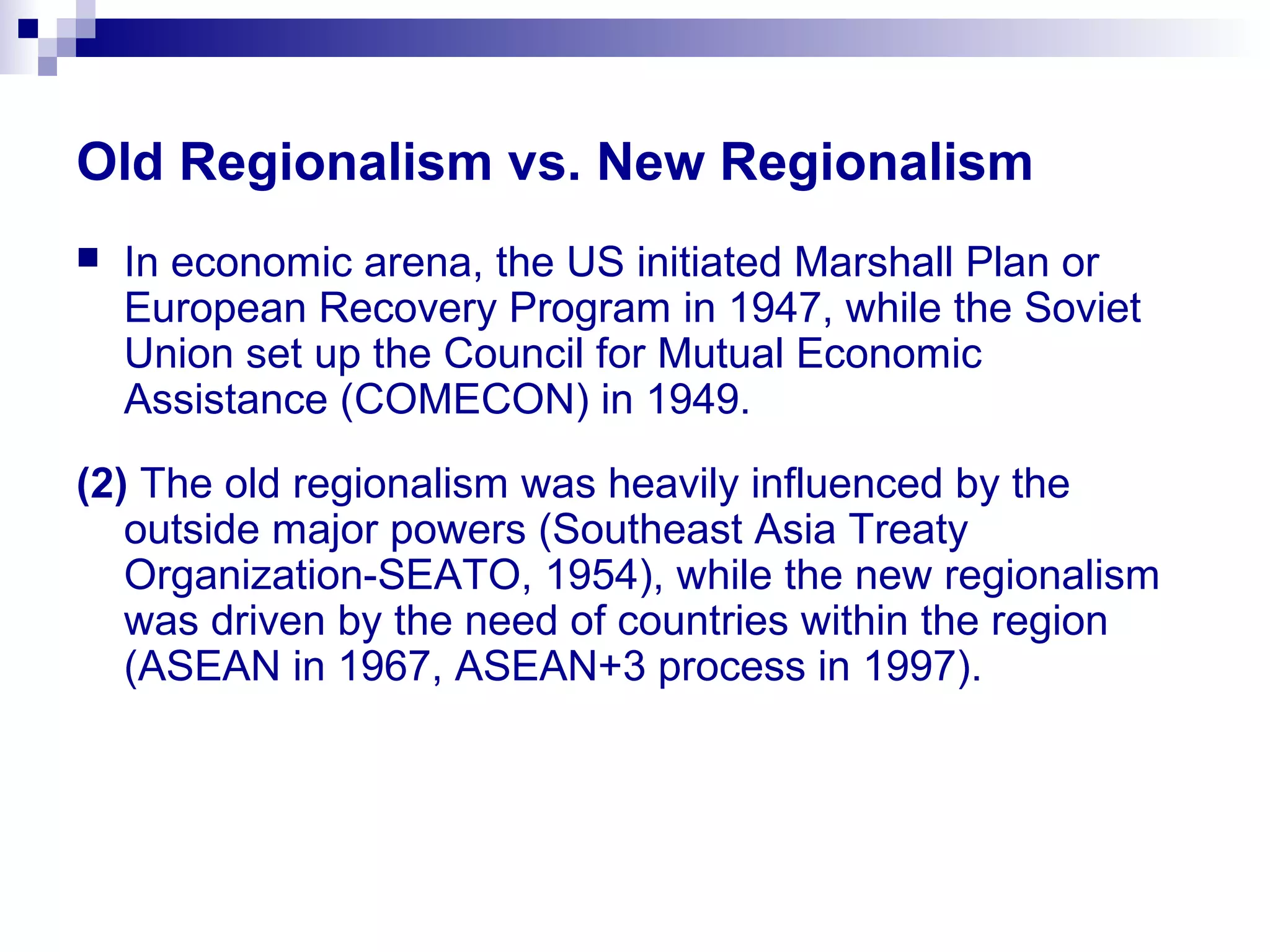 5. regional organizations | PPT
