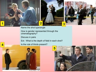 5. representation of gender mise en scene cine | KEY