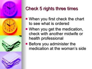 5 Rights Of Medication Administration | PPT