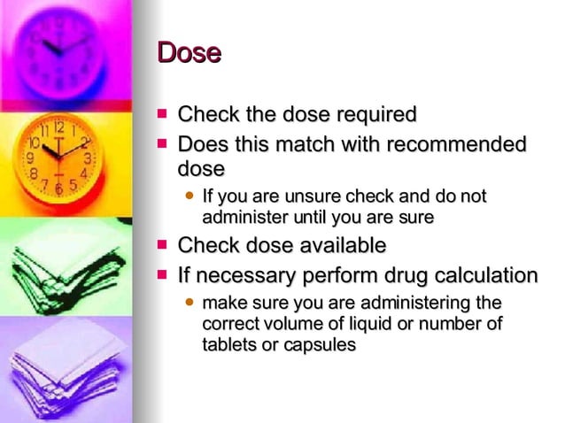 5 Rights Of Medication Administration | PPT